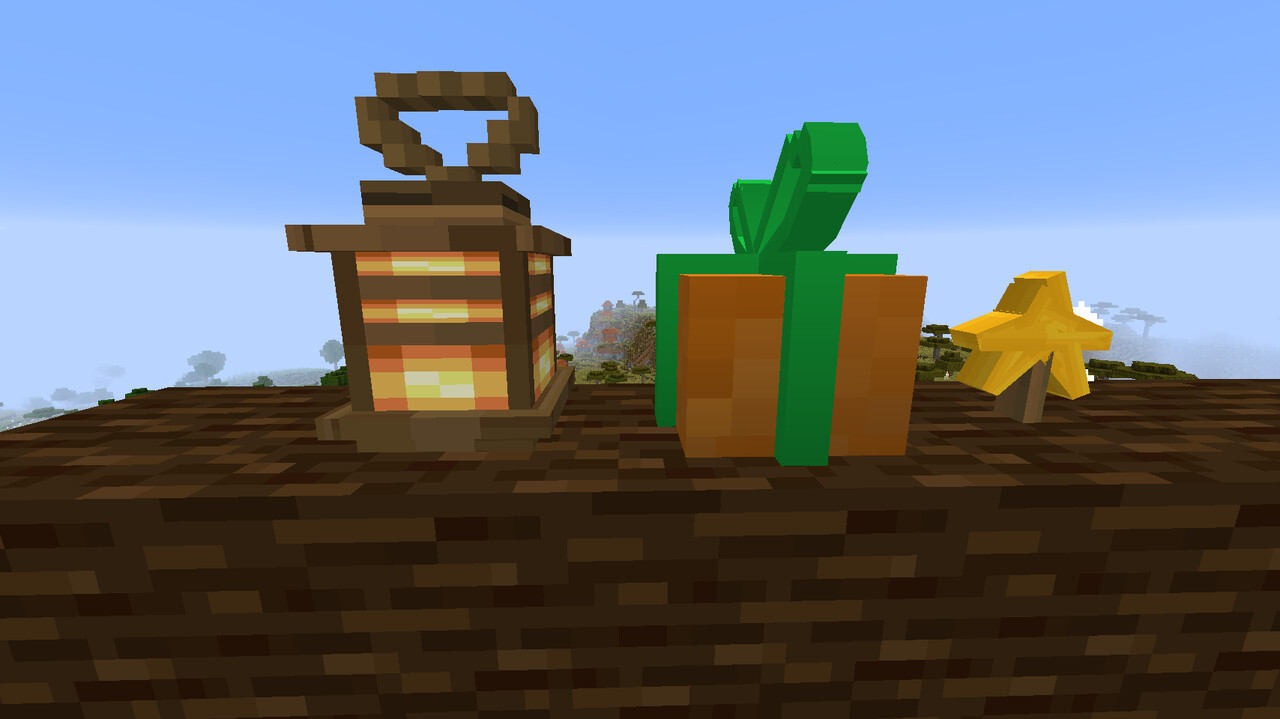 Gifts & Christmas star texture pack [Beta] Minecraft Texture Pack