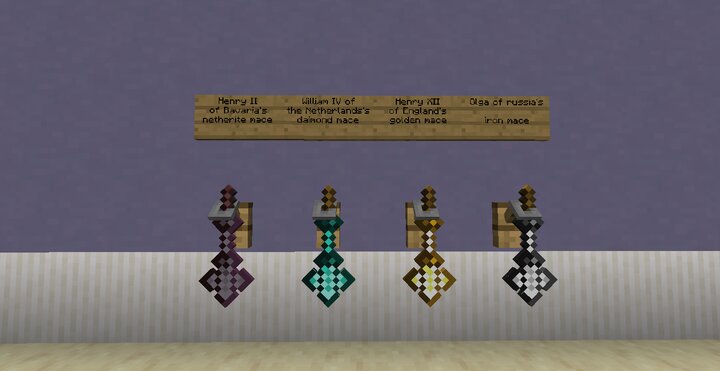 daimond maces Minecraft Texture Pack