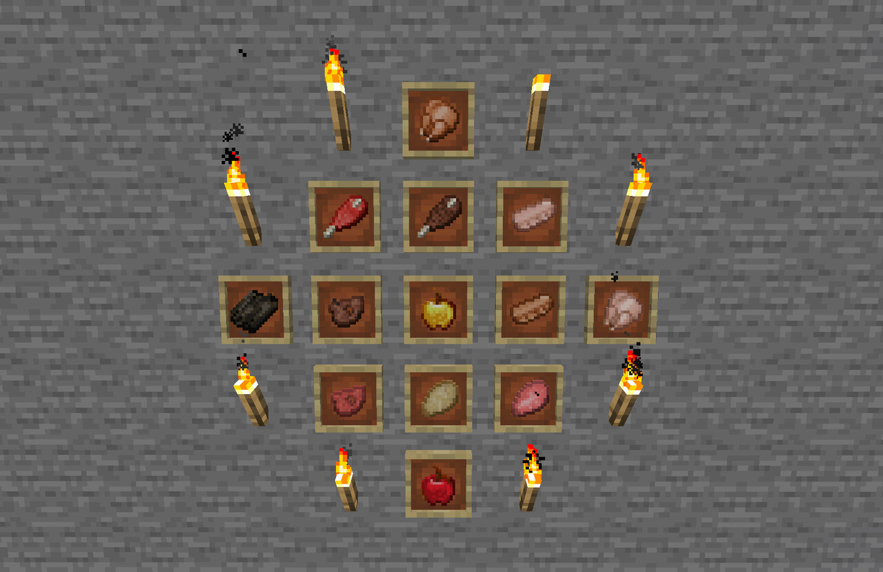 Flareon's 1.16 Food Overlay Pack Minecraft Texture Pack