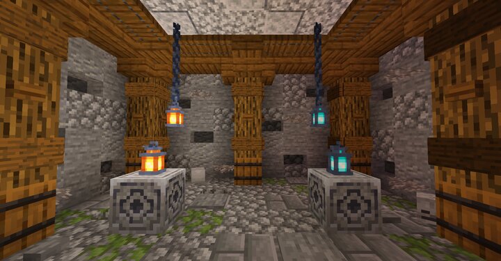Lantern and Chain Minecraft Texture Pack