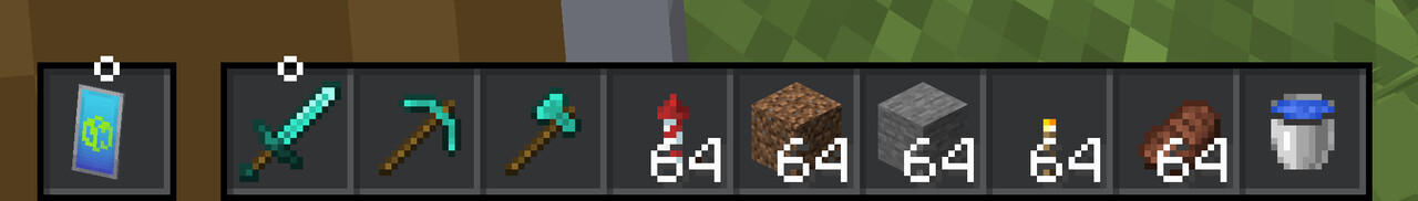 Inventory-Styled Hotbar (Light and Dark Mode Compatible) Minecraft ...