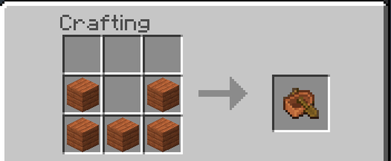 Java Boat Crafting Recipe Minecraft Mod