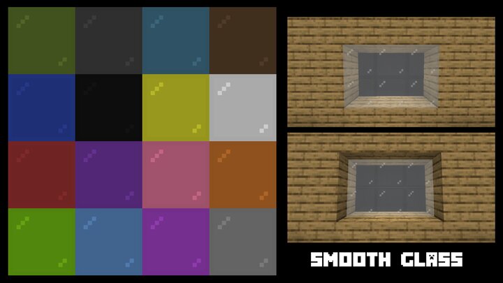 Smooth Glass Minecraft Texture Pack