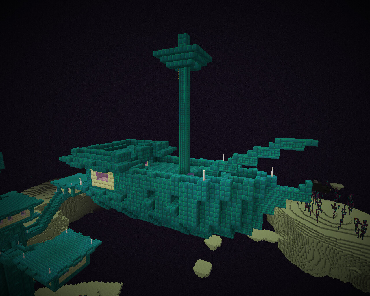 Warped Chorus Minecraft Texture Pack