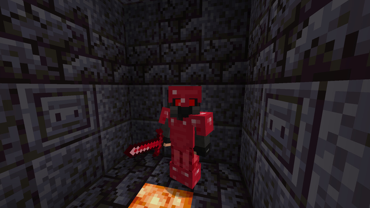 Netherite to Ruby Minecraft Texture Pack