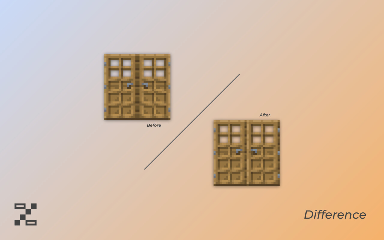 [ v1.4.1 | 1.16 ] - Better Doors - Proper Sides and Faces Minecraft ...