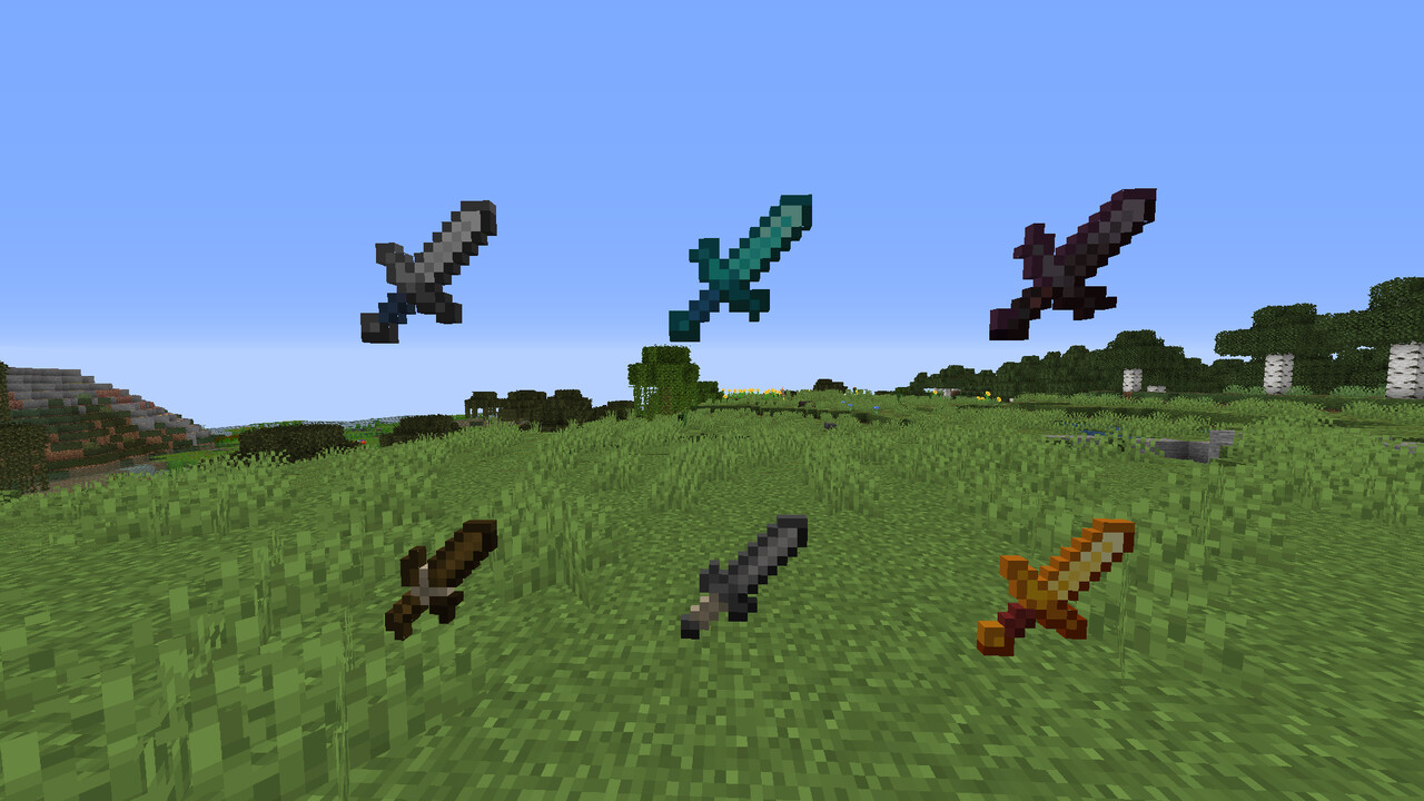 Tools&Weapons+ Minecraft Texture Pack