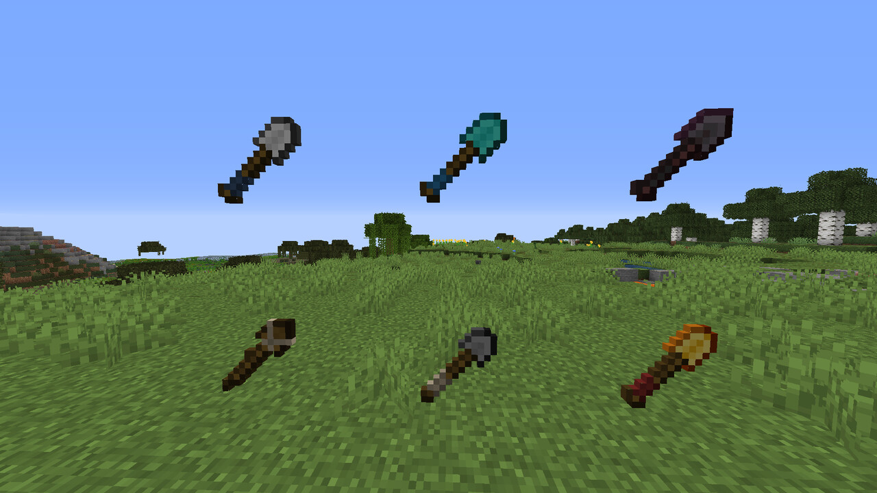 Tools&Weapons+ Minecraft Texture Pack