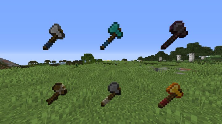 Tools&Weapons+ Minecraft Texture Pack