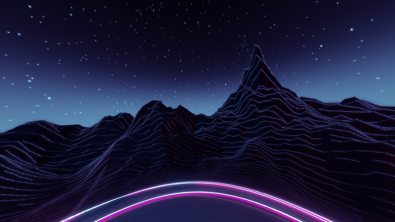 Synthwave V2 [BLUE] 256x Pack Minecraft Texture Pack