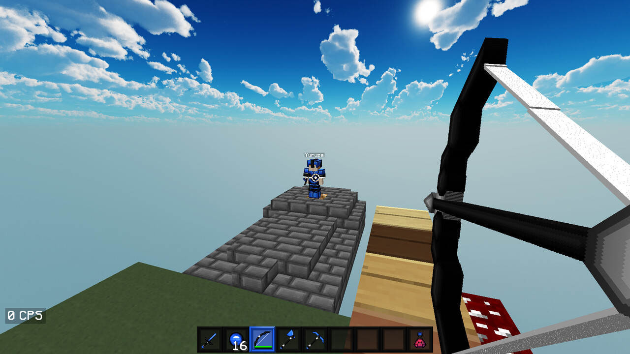 Synthwave V2 [BLUE] 256x Pack Minecraft Texture Pack