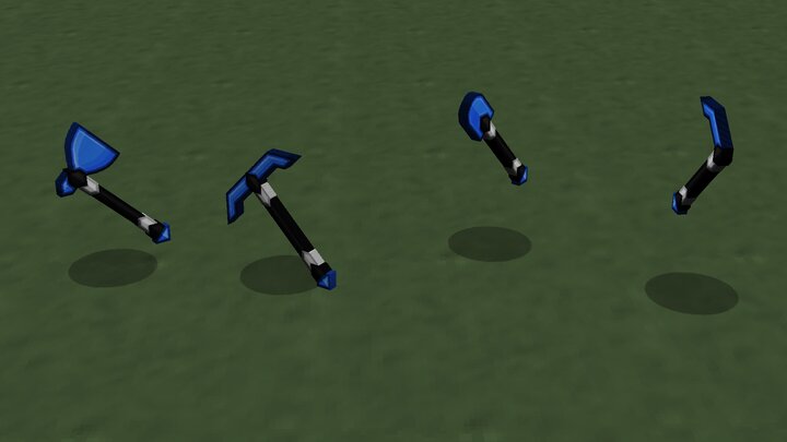 Synthwave V2 [BLUE] 256x Pack Minecraft Texture Pack