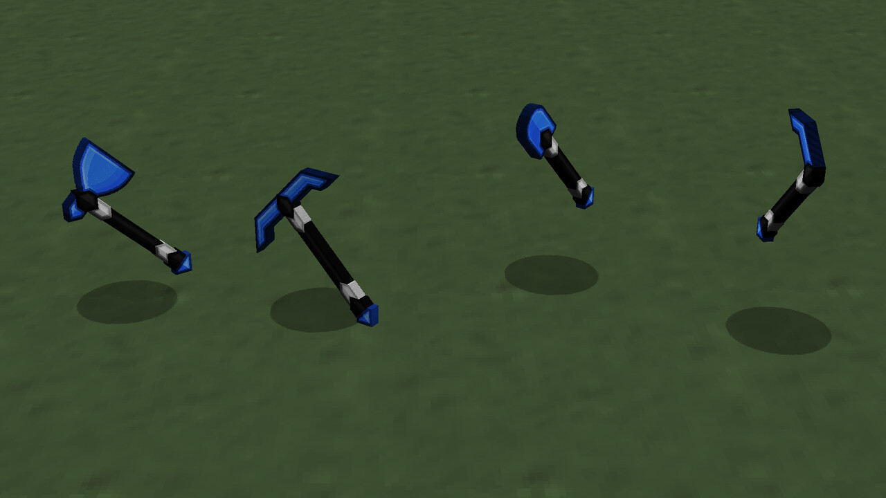 Synthwave V2 [BLUE] 256x Pack Minecraft Texture Pack