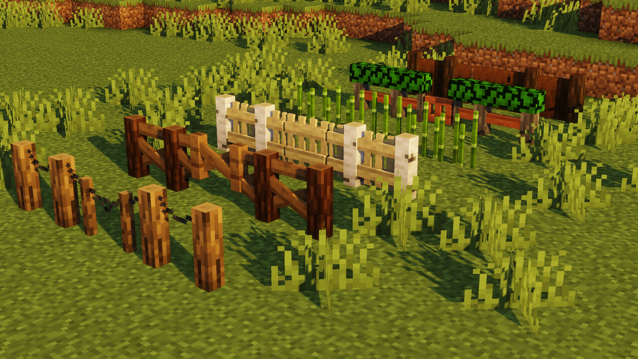 Fences+ Minecraft Texture Pack