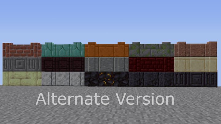Fancier Walls (1.16 and lower) Minecraft Texture Pack