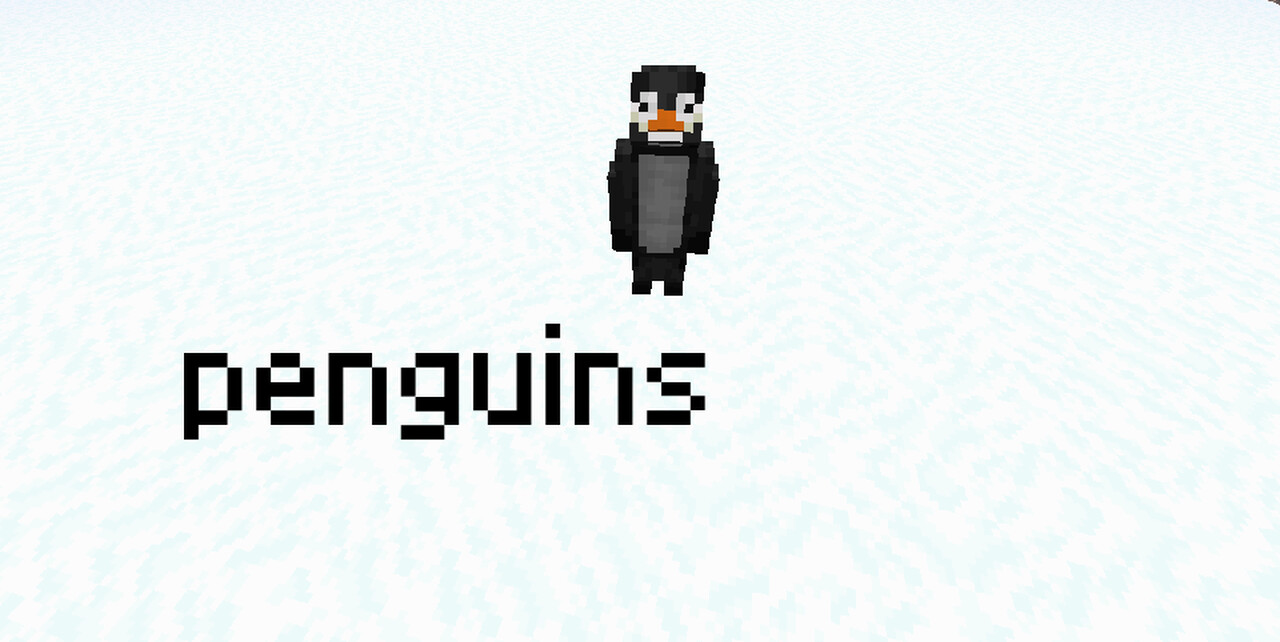 Penguins Minecraft Texture Pack