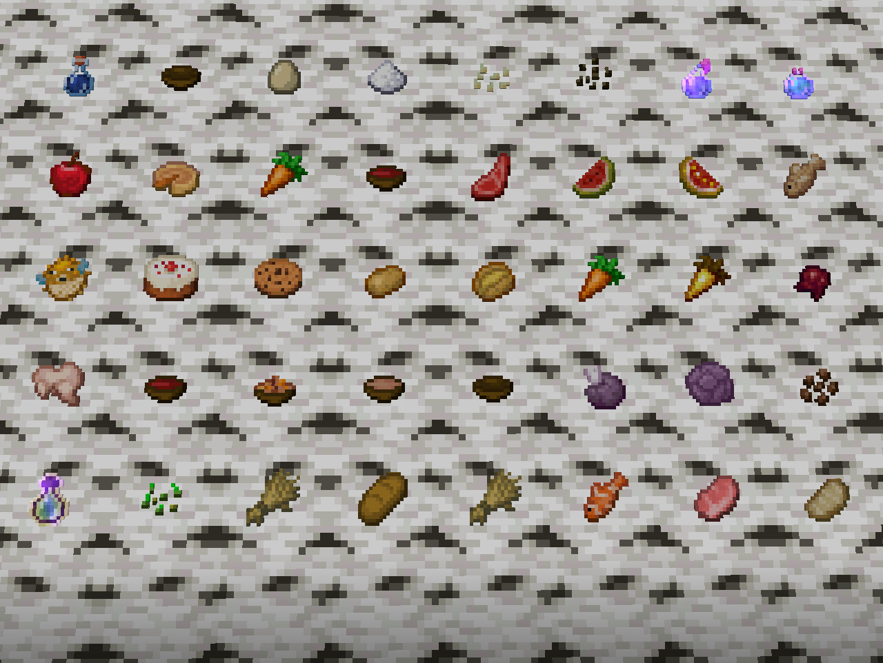 Food Ingots Minecraft Texture Pack