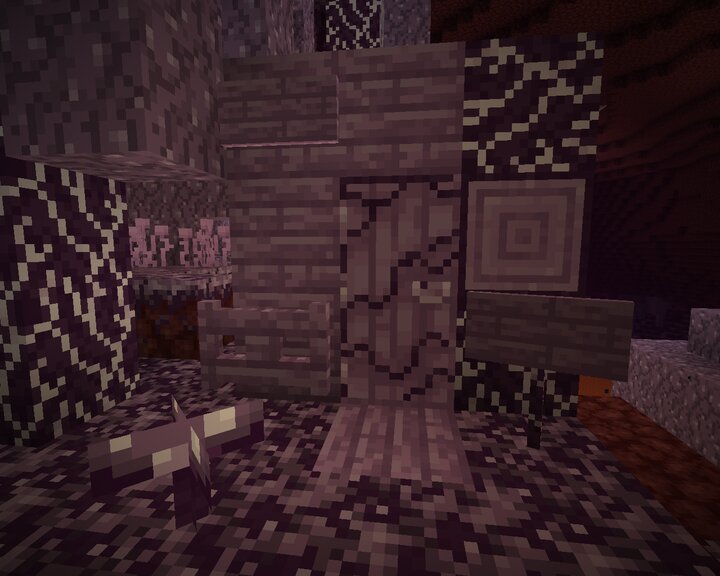 Chorus Warped Forest Minecraft Texture Pack