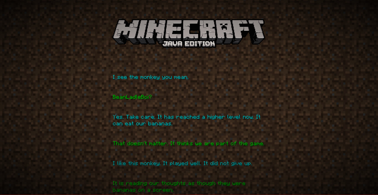 Monkey Business Minecraft Texture Pack