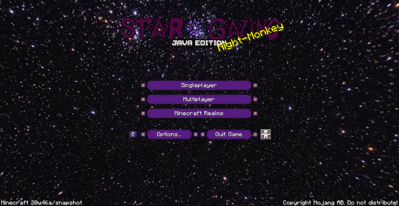 Constellations (Formerly known as Star Gazing) Minecraft Texture Pack