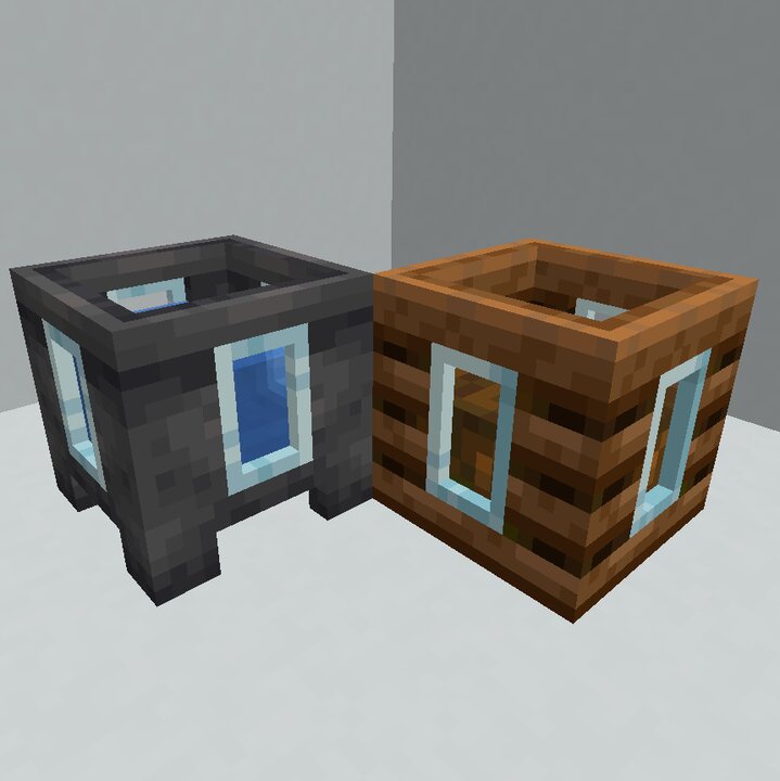 Composter and Cauldron Side Windows Minecraft Texture Pack