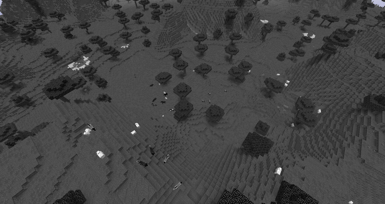 La Vie en Gris [Grayscale Pack] Minecraft Texture Pack