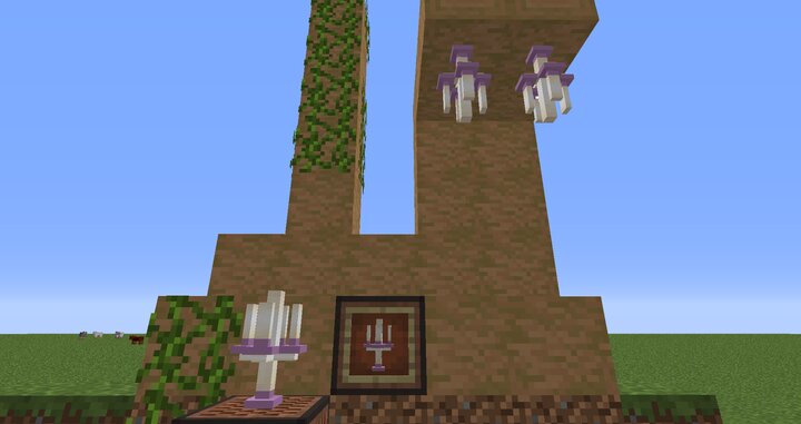 Manilla End Rod Chandelier Minecraft Texture Pack