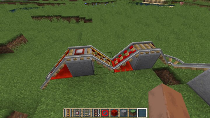 3D Rails Minecraft Texture Pack