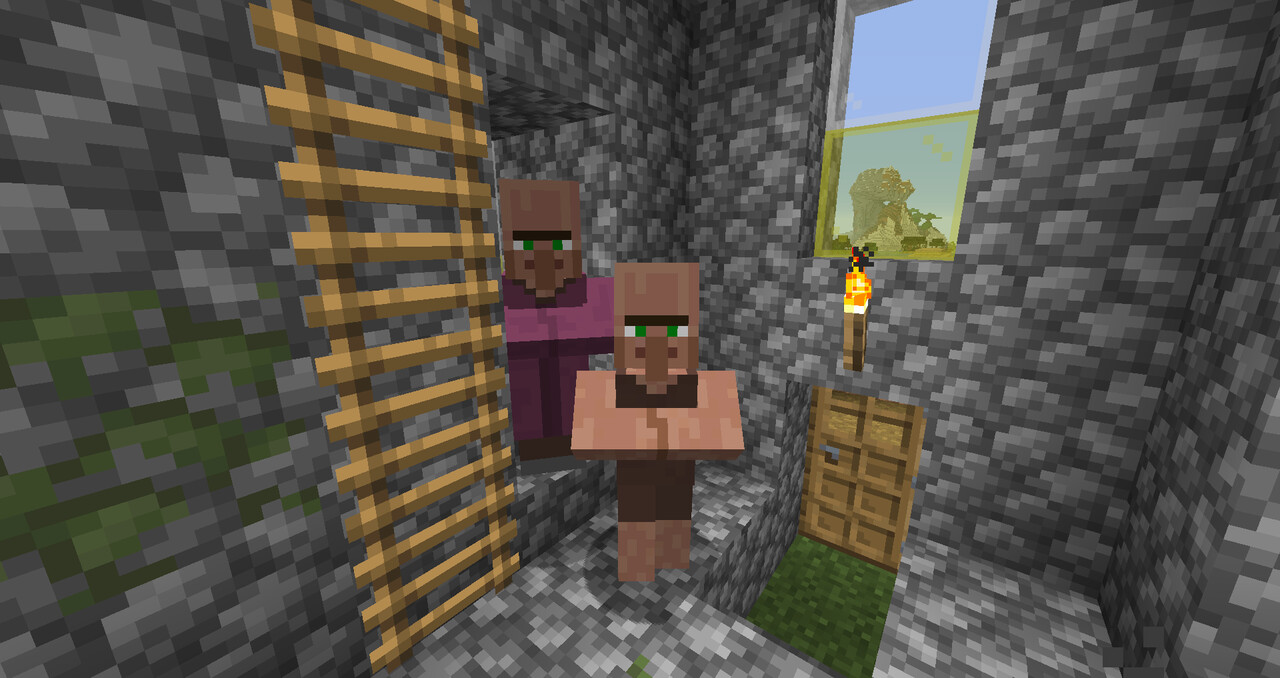 Old Villagers Minecraft Texture Pack