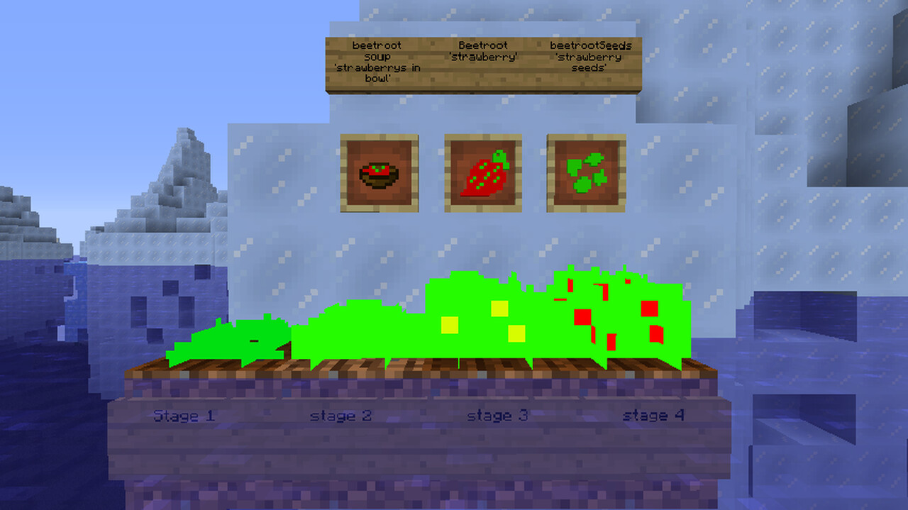 beet to strawberry 2.0 Minecraft Texture Pack