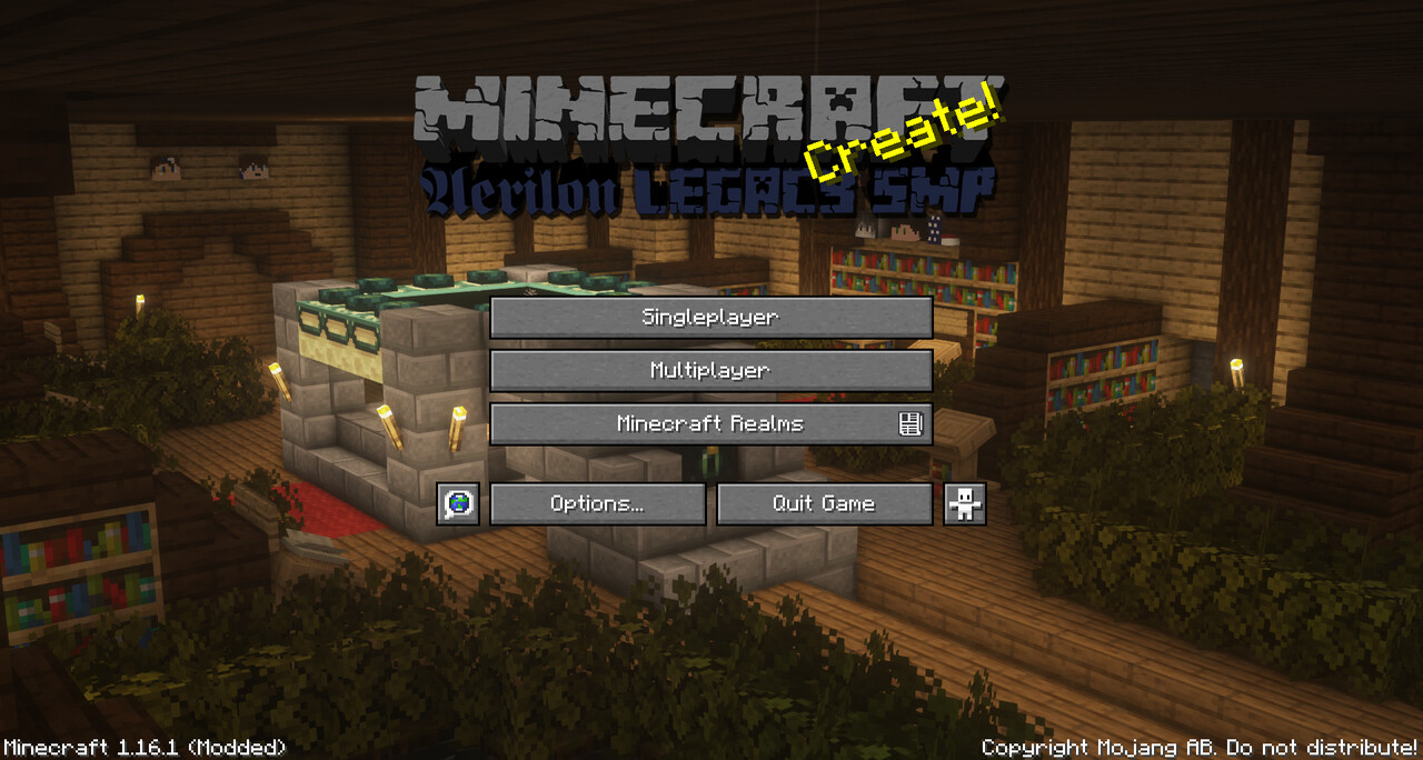Aerilon SMP Custom Main Menu! Minecraft Texture Pack