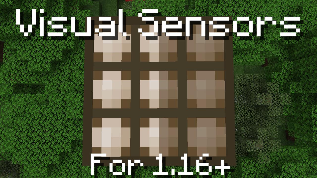 Visual Sensors Minecraft Texture Pack