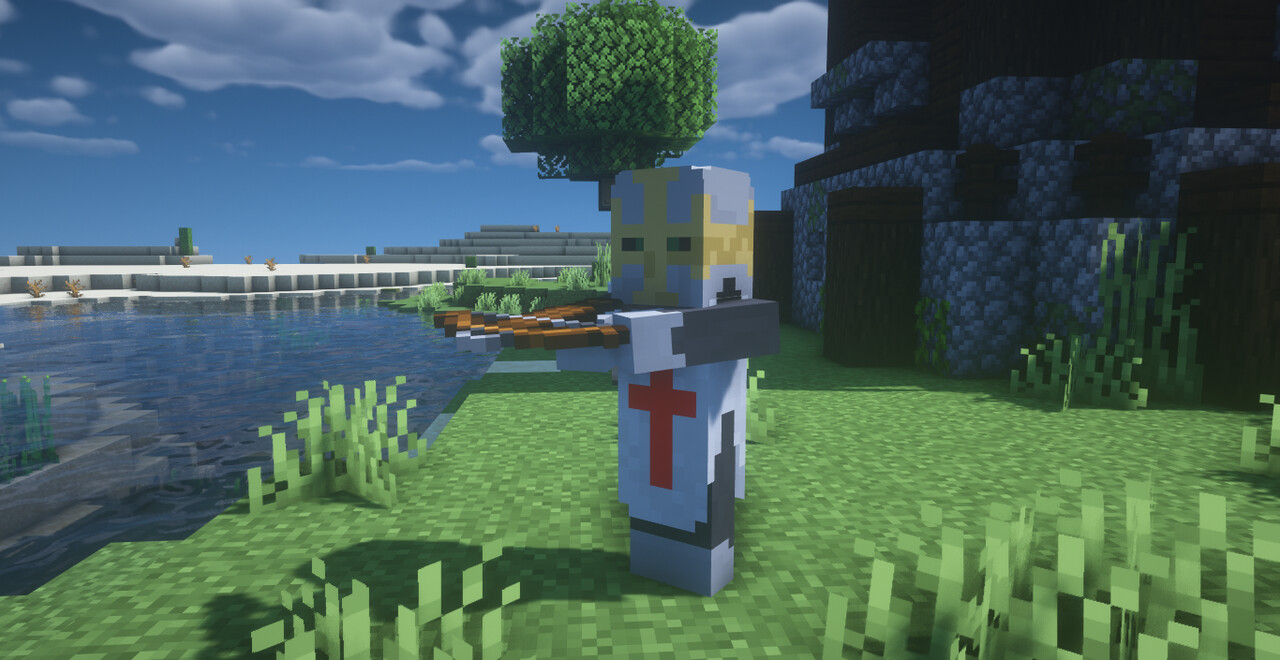 Pillagers Into Crusaders! Minecraft Texture Pack