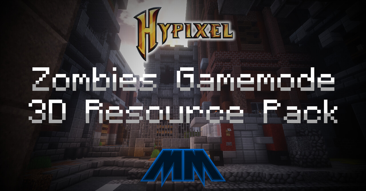 [UNOFFICIAL] Hypixel Zombies - 3D Guns Pack Minecraft Texture Pack