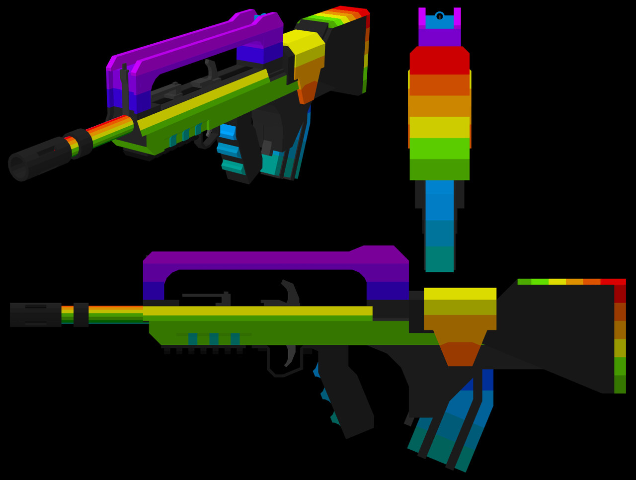 [UNOFFICIAL] Hypixel Zombies - 3D Guns Pack Minecraft Texture Pack