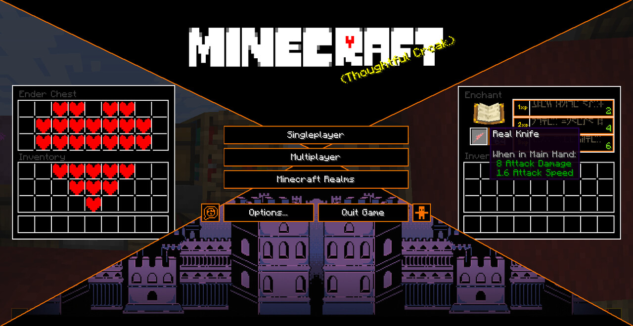 Undercraft UI Minecraft Texture Pack