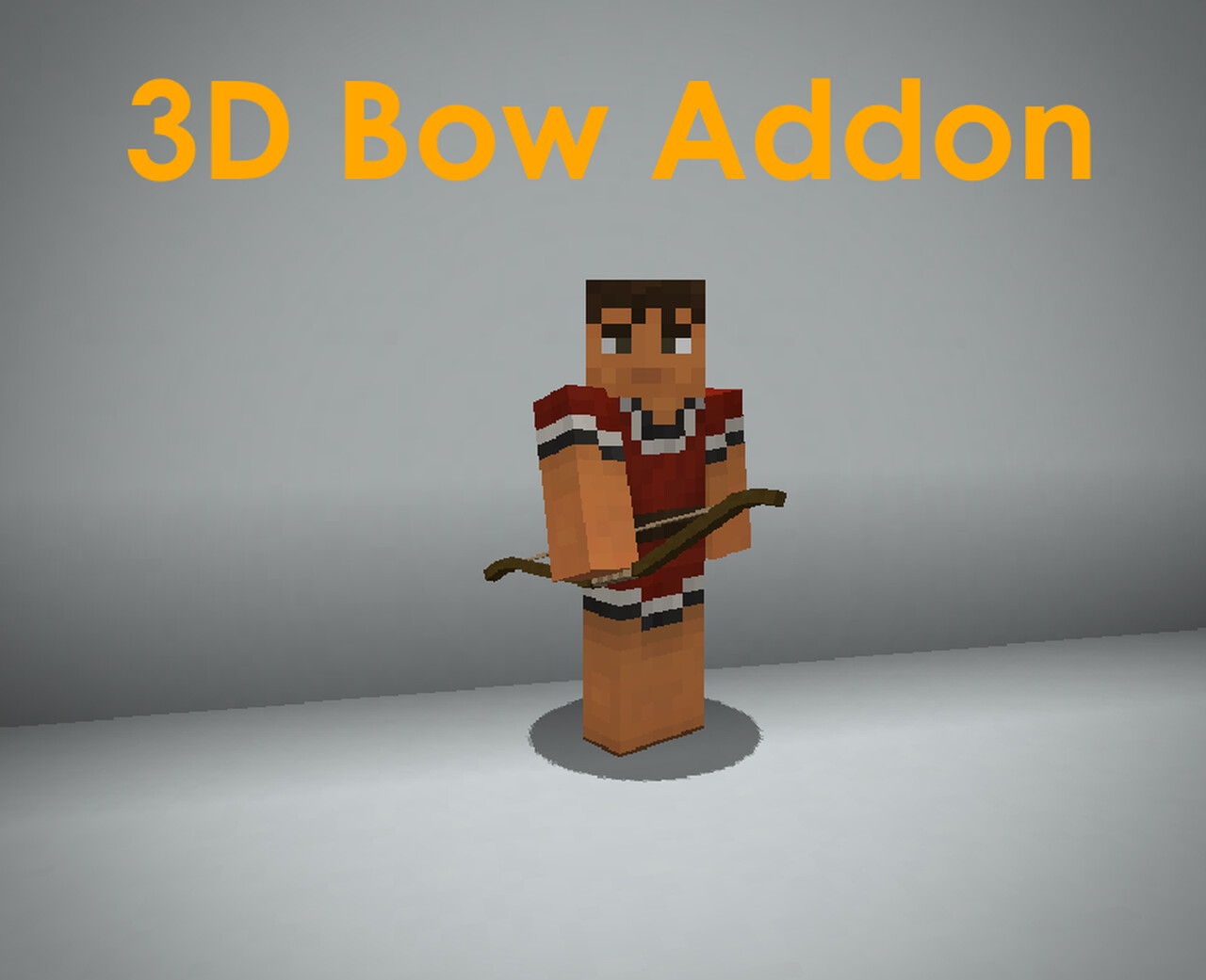 3D Bow Addon (No Optifine required!) Minecraft Texture Pack