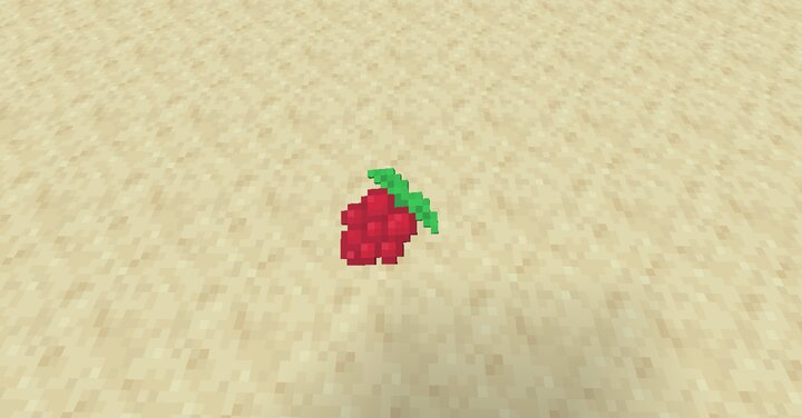 Sweet Berries to Raspberries Minecraft Texture Pack