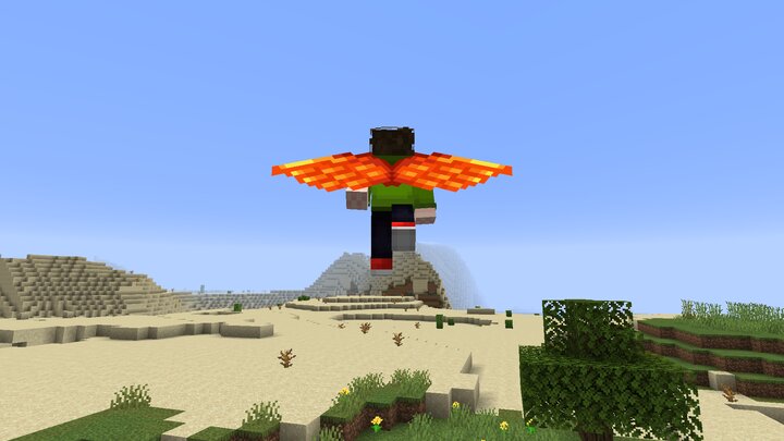 Solar Wings from Terraria! Minecraft Texture Pack
