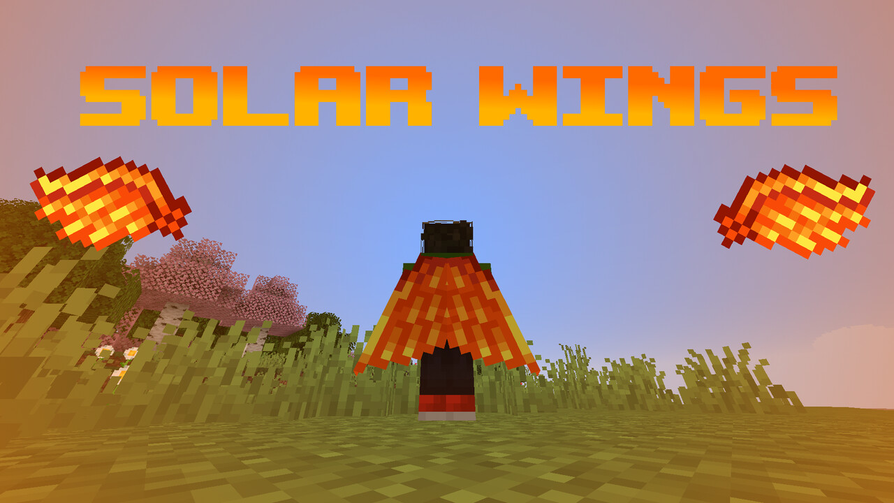 Solar Wings from Terraria! Minecraft Texture Pack