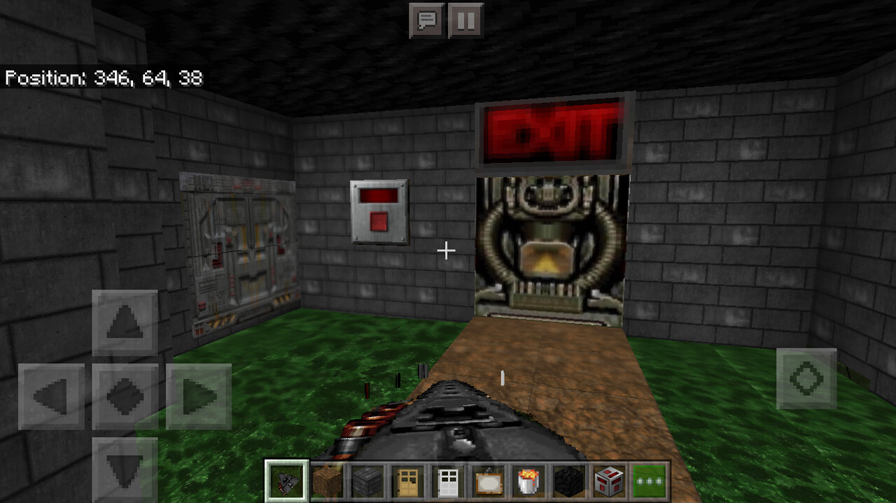 DooM block textures, guns, and sounds! Minecraft Texture Pack