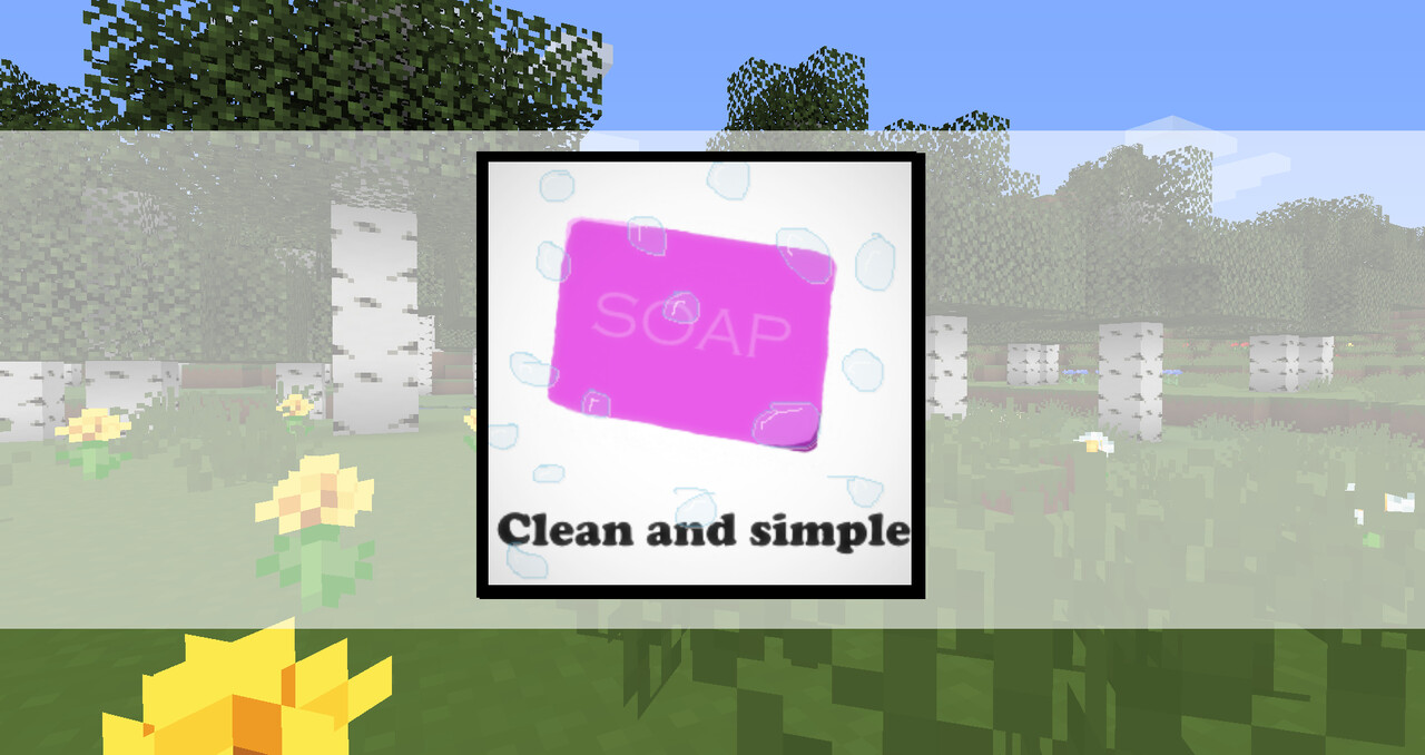 Clean and simple (very incomplete) Minecraft Texture Pack