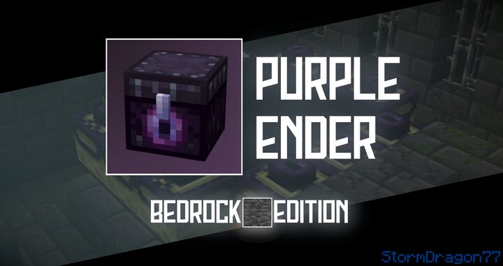 Purple Ender | Bedrock Edition Minecraft Texture Pack