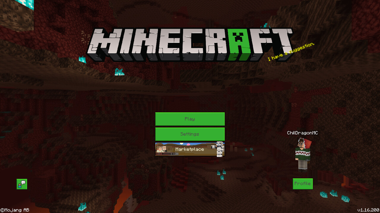 Minecraft.net Buttons Pack! (Bedrock) Minecraft Texture Pack