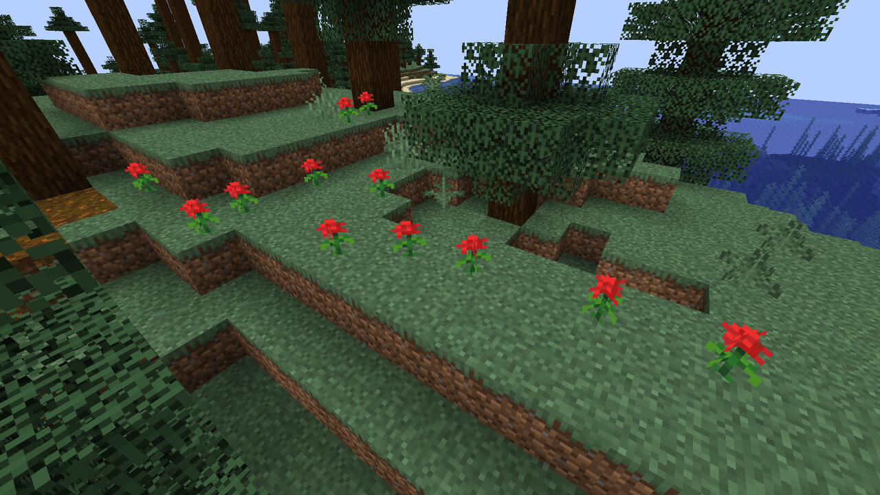 Poppy to Rose (Updated textures) Minecraft Texture Pack