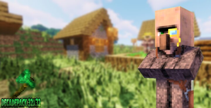 DECADEPACK 32x32 OFFICIAL DISCONTINUED Minecraft Texture Pack