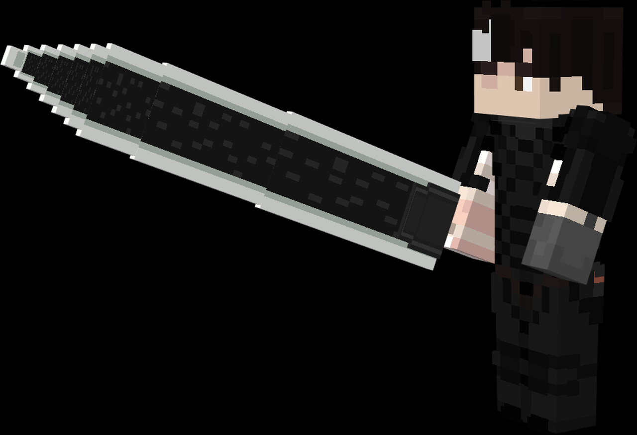 Berserk Dragonslayer Model Minecraft Texture Pack