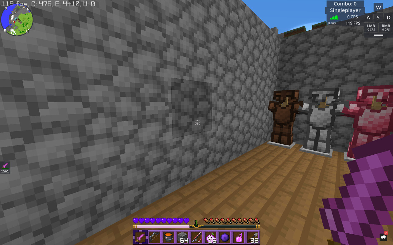 Purple PvP Minecraft Texture Pack