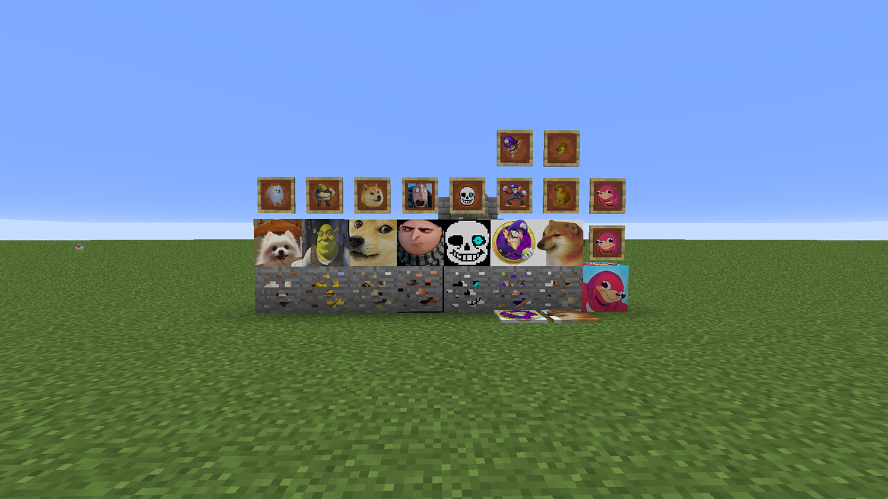 Meme Pack Minecraft Texture Pack