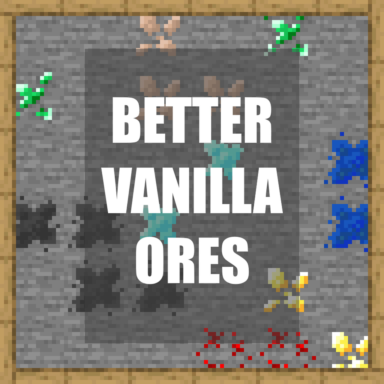 Better Vanilla Ores [Addon Pack] Minecraft Texture Pack